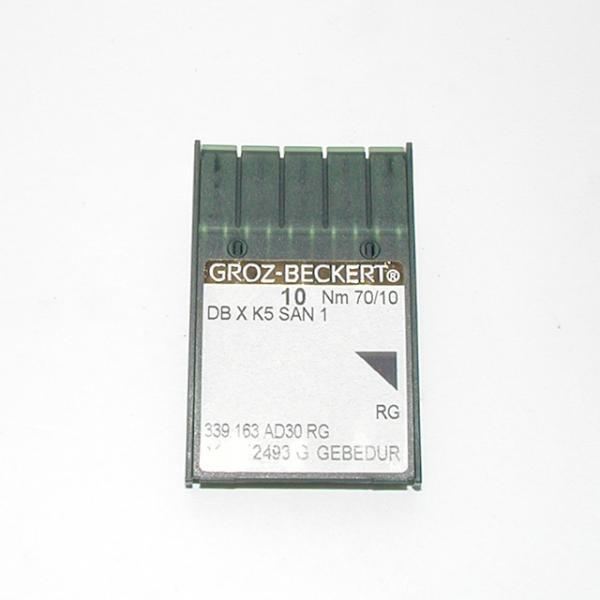 DBxK5 SAN 1 (Nm 70/10) Jehla Groz-Beckert (RG GEBEDUR) | GARUDAN